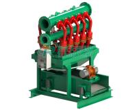 China Bottom Shaker Desilter Hydrocyclone Machine for Oil and Gas Drilling for sale