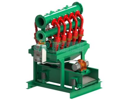 China Bottom Shaker Desilter Hydrocyclone Machine for Oil and Gas Drilling for sale