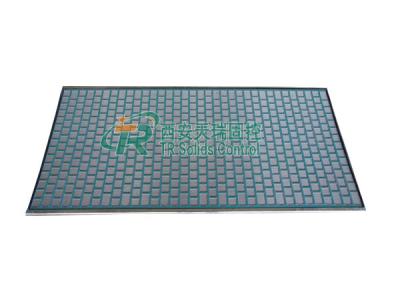 China Hook Strip Flat Shale Shaker Screen for   PWP Shale Shaker for sale