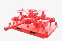 China Well Drill Spare Parts Hydraulic Choke Manifold 35mpa Rated Working Pressure for sale