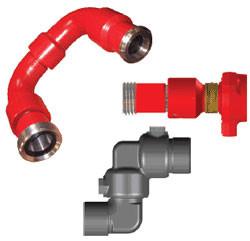 China Fluid Handling High Pressure Swivel Joint High Strength Alloy Steel With Long Radius for sale