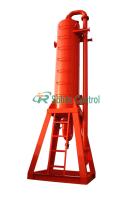 China 2600kg Mud Gas Separator 2200*2200*6634 Mm Efficient Degassing Performance for sale