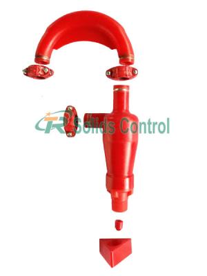 China Hydro Cyclone Conic Cylinder Mud Cleaning Equipment 240m3/ H Capacity for sale