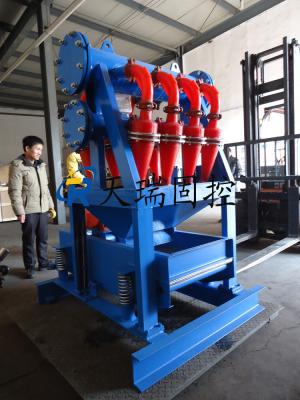 China 8nos Solids Control Dewatering Hydrocyclone Equipment 0.25 - 0.4Mpa Working Pressure for sale
