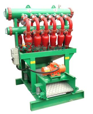 China Oilfield Drilling Fluids Dewatering Hydrocyclone / Desander Desilter With Anti Corrosion Paint for sale