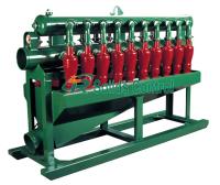 China Large Capacity Drilling Mud Desilter Hydrocyclone Solids Control Equipment for sale