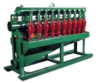 China Large Capacity Drilling Mud Desilter Hydrocyclone Solids Control Equipment for sale