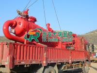 China Oilfield Drilling Solids Control Equipment Mud Gas Separator 2200*2200*6634mm for sale