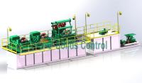 China Efficient Mud Cleaning Equipment Mud Treatment System 120m3/H Max Slurry Capacity for sale