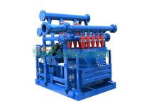 China 240m3/H Capacity Mud Cleaning Equipment DN150mm Inlet Size Blue Color for sale