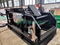China Linear Motion Oilfield Shale Shaker Mud Control System Adjustable Screen Angle for sale