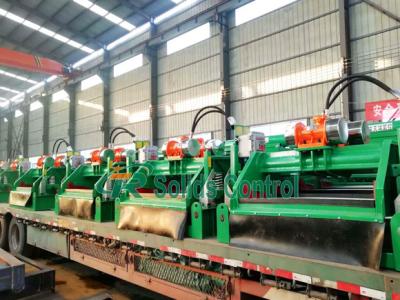 China Simple Structure Mud Shaker Solids Control System 1600kg Weight Reliable Performance for sale