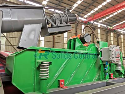 China High G Drying Shaker For Drilling Waste Management Drying Shaker 2.7m2 Screen Area for sale