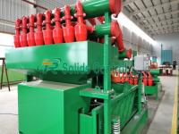 China 240m3/H Capacity Mud Cleaning Equipment Well Mud Cleaner 1250kg Weight for sale