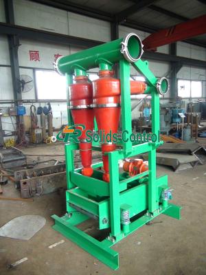 China Big Capacity 300M3/H Drilling Mud Desander DN150mm Inlet Diameter ISO9001 for sale
