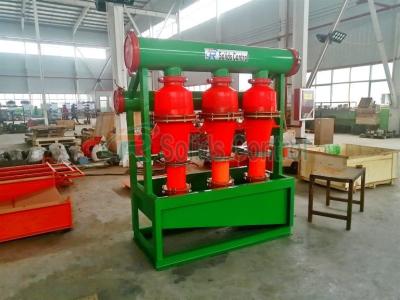 China Big Capacity 300 M3/H Drilling Mud Desander DN150mm Inlet Diameter ISO9001 Certificate for sale