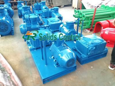 China Oil Gas Drilling Mud Agitator 7.5kw 60 / 72 R/Min 2pcs Impeller for sale