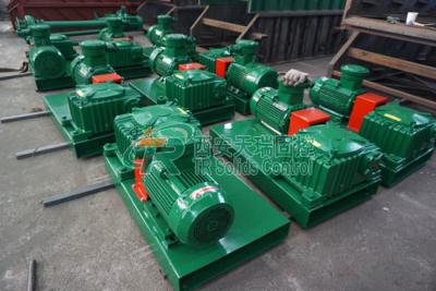 China .API Drilling Mud Agitator Solid Control System Machinery Smooth Running.Impeller Speed：60/72r/min for sale