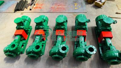 China Solid Control System Centrifugal Mud Pump 75kw Power For Drilling Fluid for sale