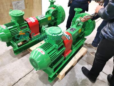 China 22KW Complete Line Centrifugal Mud Pump 90m3/H Flow Rate for sale