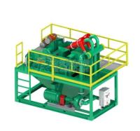 China Hydrocyclone 45kw Drilling Mud System Mud Tank System Compact Size Green Color for sale