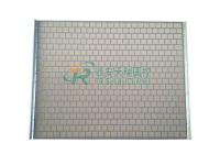 China 1053 X 697mm Steel Frame API325 Shale Shaker Screen for sale
