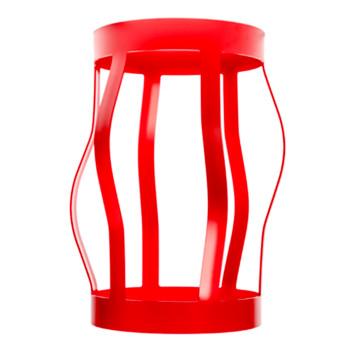 China 345mm ID Slip On Casing Spiral Rigid Centralizer for sale