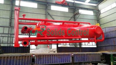 China Solid Fluid 240m3/H Drilling Mud Gas Separator for sale