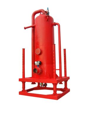 China 1200mm Gas Drilling Degassing Oilfield H2S Gas Buster for sale