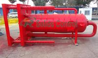 China Skid Mounted 800mm Oil Drilling Mud Gas Separator for sale