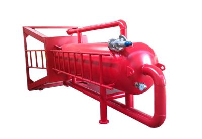 China TRZYQ Skid Mounted Mud Gas Separator 180m3/h 1900 X 1900 X 5700mm for sale