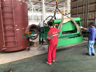 China Drilling Fluid Recycling 130m3/H Solid Control Shale Shaker for sale