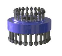 China Zinc Coated API 6A Wellhead Flange Ends Drill Spare Parts for sale