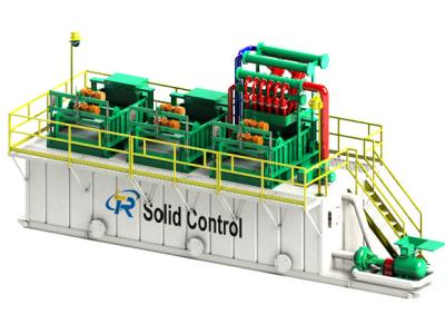 China Trenchless Recycling HDD 240m3/H Oil Rig Mud System for sale