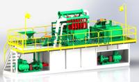 China Horizontal Directional 200 GPM Trenchless Drilling Mud System for sale