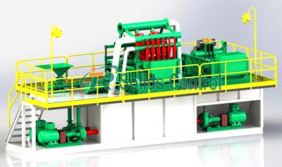 China Horizontal Directional 200 GPM Trenchless Drilling Mud System for sale