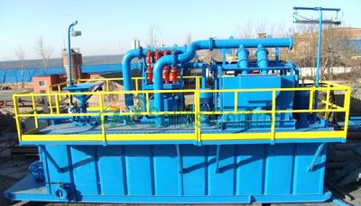 China 44KW 250GPM HDD Drilling Mud Treatment System for sale