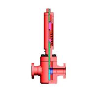 China Semi Closed Stainless Steel API 6A Scssv Safety Valve for sale