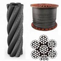 China Rotary Drilling 1570Mpa 60mm 6x19S Steel Wire Rope for sale