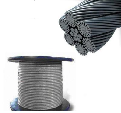 China AISI Oilfield 6*19 IWS 1200mpa Galvanized Wire Rope for sale