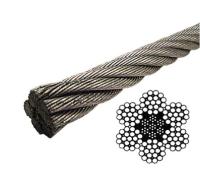 China Drilling Anti Corrosion 1200mpa 6X19 Steel Wire Rope for sale