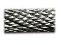 China API 9A Oilfield 30mm 1X19 Galvanized Steel Wire Rope for sale