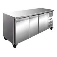 China Fan Cooling Stainless Steel Under Counter Fridge With CE 1.2m 1.5m 1.8m for sale
