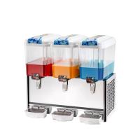 China 12L 24L 36L 48L Silver Juice Dispenser Machine With Plastic Tank for sale