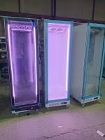 China R290 Single Door Upright Fridge Commercial Beverage Display Refrigerator for sale