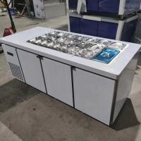 China 300L Under Counter Salad Chiller Commercial Table For Kitchen Restaurant for sale