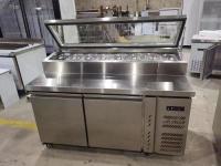 China Under Counter Salad Table Commercial Refrigeration Pizza/Sandwich Prep Table for sale