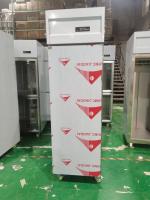 China Commercial Upright Fridge Fan Cooling Kitchen Self-close Fridge for Restaurant for sale