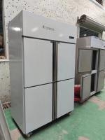 China Commercial Upright Fridge for Kitchen Fan Cooling System Stainless Steel Refrigerator for sale
