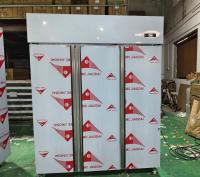 China Commercial Kitchen Upright Stainless Steel Fridge 3 Door Fridge Refrigerated for sale